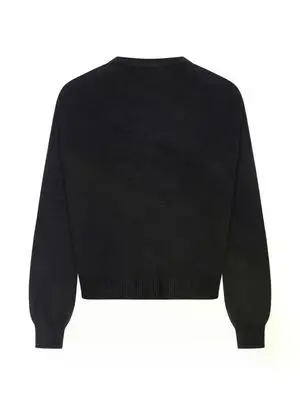 LISA YANG Crew-neck Ribbed-trim Sweater