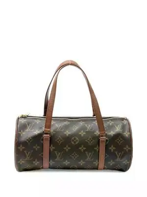 LOUIS VUITTON Papillon Monogram Tote Bag - Brown