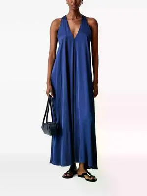 HAVEONE V-neck Racerback Maxi Dress