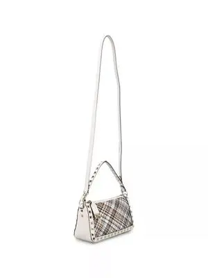 Valentino Garavani Rockstud Tweed Shoulder Bag