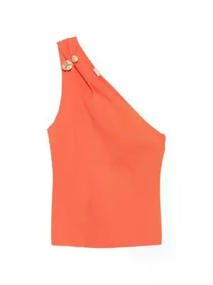 Cult Gaia Anouk One-shoulder Top - Orange