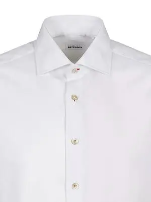 Kiton Long-sleeve Cotton Shirt