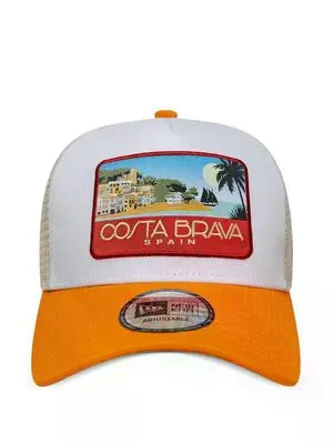 New Era Location Patch 9forty Trucker Cap - White