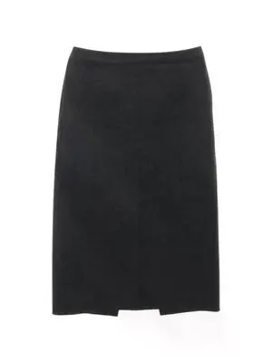 Gucci 2010s Zip-fastening Midi Skirt - Black