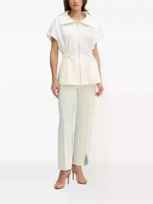 Joseph Ribkoff Drawstring-waist Zip-up Jacket