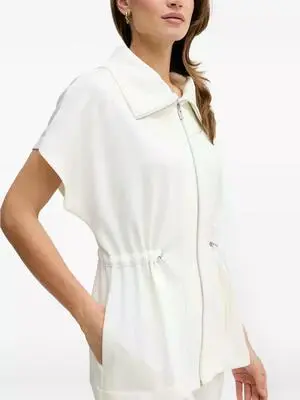 Joseph Ribkoff Drawstring-waist Zip-up Jacket