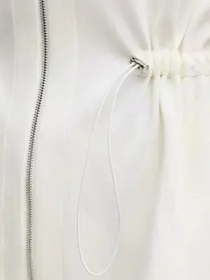 Joseph Ribkoff Drawstring-waist Zip-up Jacket