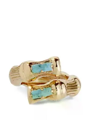 Gas Bijoux Bamboo Liane Turquoise Ring