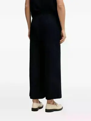 Joseph Ribkoff Crinkled-effect Drawstring Palazzo Pants