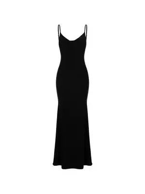 HAMZA Riviera Lace-panel Maxi Dress