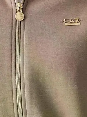 EA7 Logo-plaque Zip-up Track Jacket