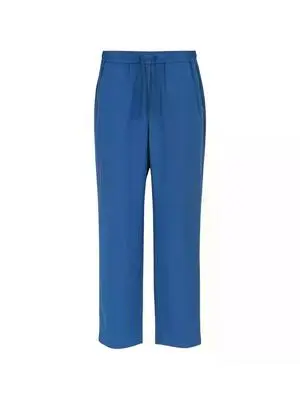 Isaia Drawstring Trousers - Blue