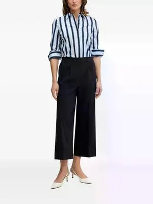 Joseph Ribkoff Cropped Pleated Trousers