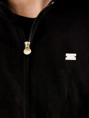 EA7 Logo Plaque Raglan Sleeve Jacket