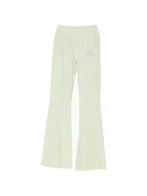 SPORTY & RICH Logo-embellished Track Pants - Green