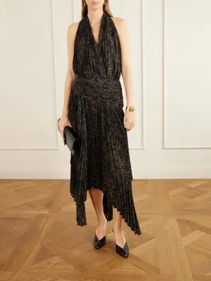 HERBERT LEVINE Sitting Pretty" Textured Leather Pumps