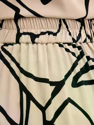 Joseph Ribkoff Abstract-print Palazzo Pants