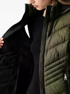 Dkny Quilted Hooded Gilet