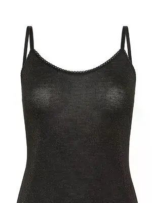 Momoni Aireile Lurex-jersey Top