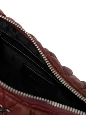 Dkny Quilted Logo-plaque Shoulder Bag