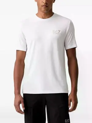 EA7 Logo-patch T-shirt - White