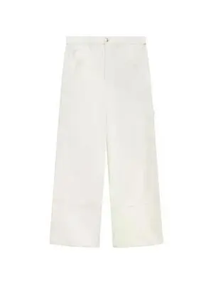 Marni White Denim Wide-leg Jeans - Neutrals
