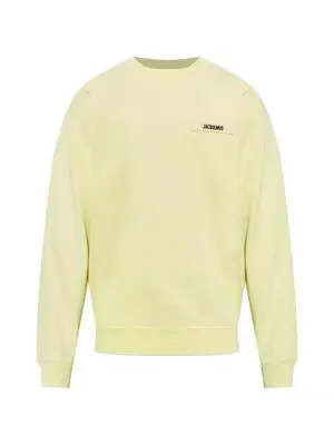 Jacquemus Logo-patch Sweater - Yellow