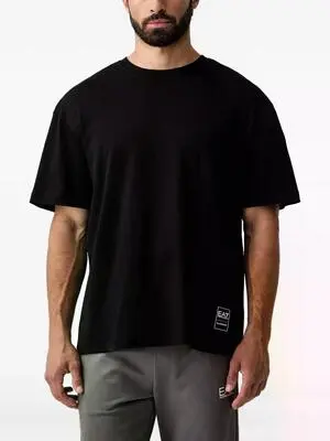 EA7 Logo-patch T-shirt - Black