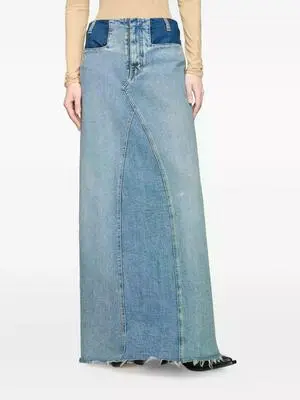 MAISON MARGIELA Patchwork Maxi Skirt