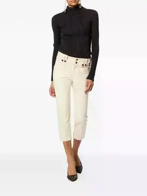 Isabel Marant Étoile Virginia Ribbed-knit Mock-neck Sweater