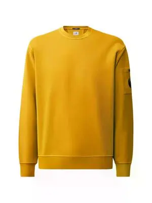 C.P. COMPANY Lens Detail Sweater - Yellow