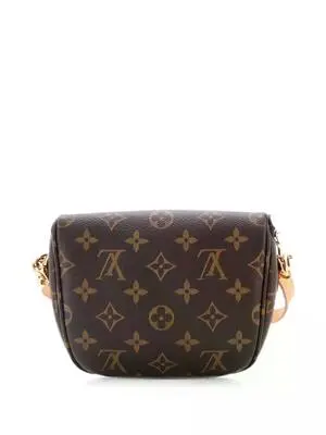 LOUIS VUITTON Bum Bag Monogram Canvas Mini Belt Bag - Brown