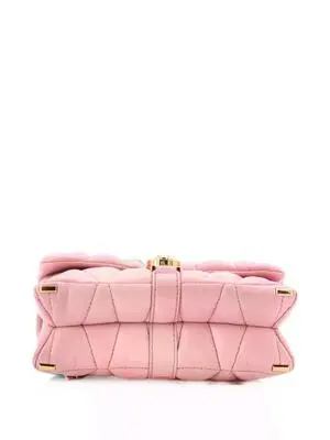 Versace Quilted Leather Mini Crossbody Bag