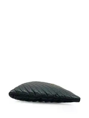 Saint Laurent 2010s Cassandre V-stitch Clutch Bag