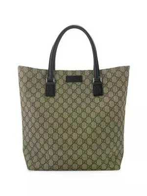 Gucci 2010s Gg Supreme Tote Bag - Brown