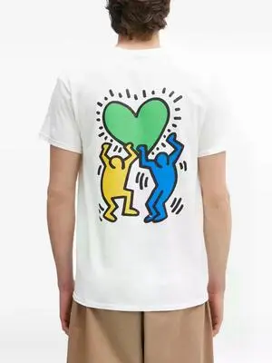 WACKO MARIA X Keith Haring Graphic-print Pocket T-shirt