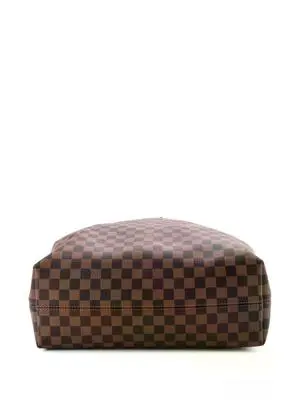 LOUIS VUITTON Damier Mm Hobo Bag - Brown