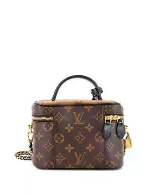 LOUIS VUITTON Reverse Monogram Canvas Vanity Pm Satchel