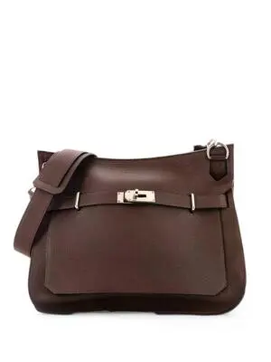 Hermès Jypsiere Bag Clemence 37 Shoulder Bag - Brown