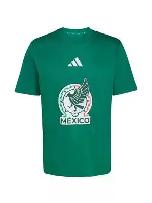 Adidas Mexico Dna Graphic-print T-shirt - Green