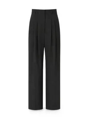 Alberta Ferretti Pleated Tailored Trousers