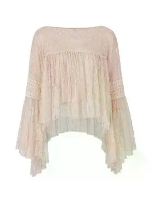 Alberta Ferretti Cropped Blouses