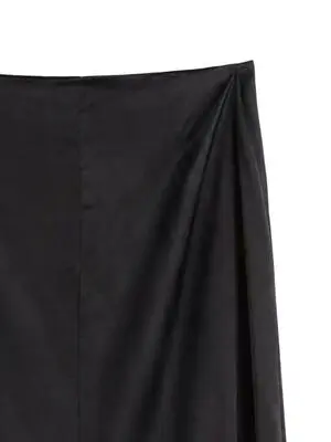 DANAME Draped-detail Maxi Skirt