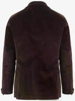 Tagliatore Corduroy Single-breasted Blazer