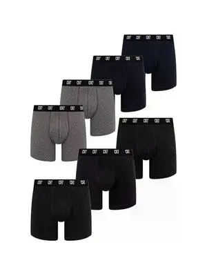 CR7 CRISTIANO RONALDO Logo-waistband Boxer Briefs - Black