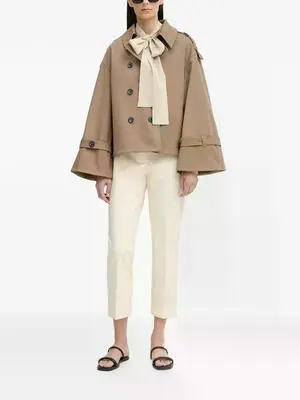 BY MALENE BIRGER Double-breasted Flared Coat