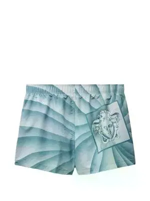 Versace Printed Swim Shorts