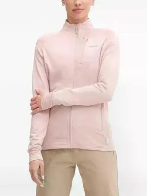 VIKING Zip-up Ribbed Jacket - Pink