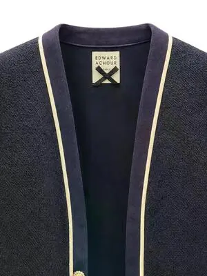 EDWARD ACHOUR PARIS Contrast-trim Bouclé Jacket