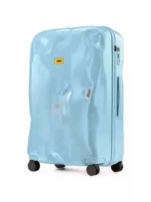 CRASH BAGGAGE Large Icon Dented Suitcase - Blue